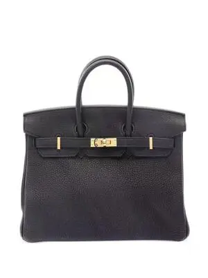 Hermès 2024 25 Birkin Togo Handbag - Black