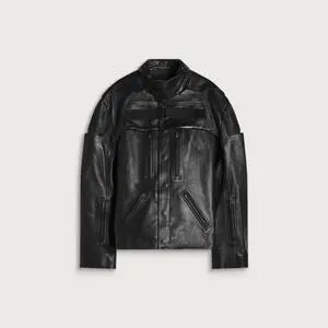 Rick Owens 2 Piece Leather Bomber
