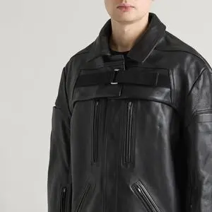 Rick Owens 2 Piece Leather Bomber