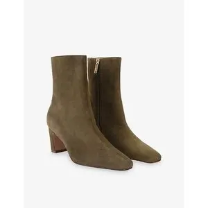 Steve Madden Willah Suede Heeled Ankle Boots