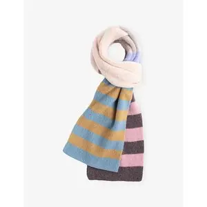 Howlin' Cosmic Surfin Striped Wool Scarf