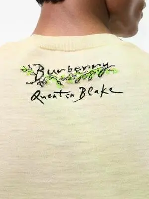 Burberry Wool-silk Brave Little Tree Sweater