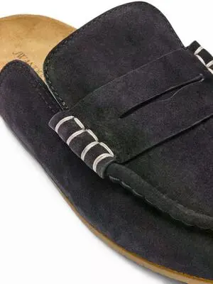 JW Anderson Stitch-detail Suede Loafer