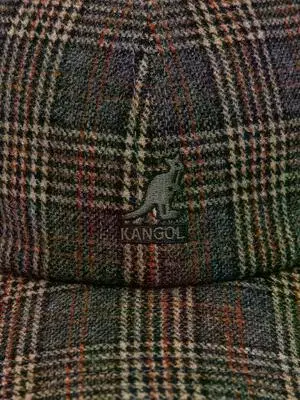 KANGOL Check-pattern Ear-flap Cap