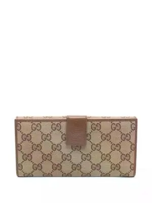 Gucci 2000s Gg Canvas Wallet