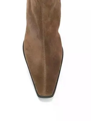 KENNEL&SCHMENGER Zuri Fringed Stud-embellished Ankle Boots