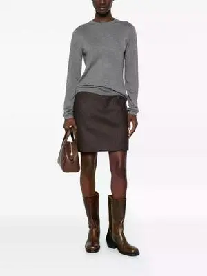 Max Mara Virgin-wool Skirt
