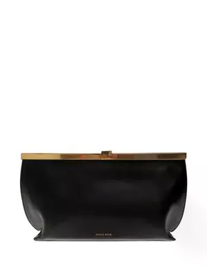 ANINE BING Anine Leather Clutch Bag - Black