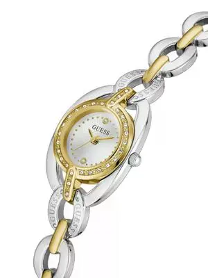 Guess Logo-print 26mm Watch - Silver