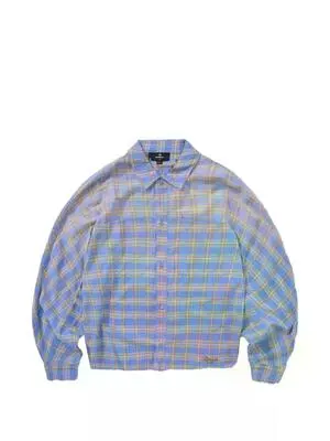 REPRESENT Santa Monica Check Shirt - Blue