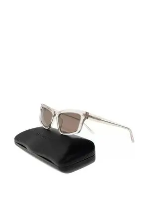 Balenciaga Rectangle-frame Sunglasses