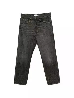 CYCLE Bella Faded-effect Straight-leg Jeans - Grey