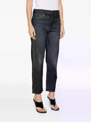 CYCLE Bella Faded-effect Straight-leg Jeans