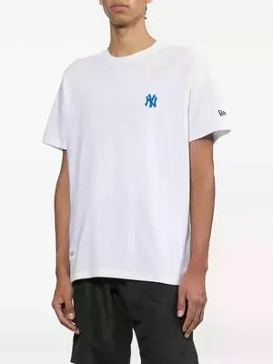 New Era Logo-embroidered T-shirt