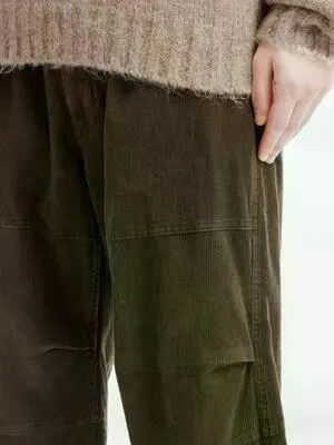 Izzue Corduroy Panelled Trousers