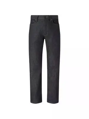 Zegna Stretch Cotton And Cashmere Roccia Jeans - Blue