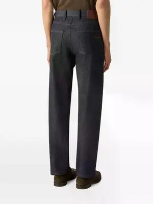 Zegna Stretch Cotton And Cashmere Roccia Jeans