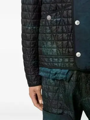 Stone Island Quilted Garment-dyed Jacket