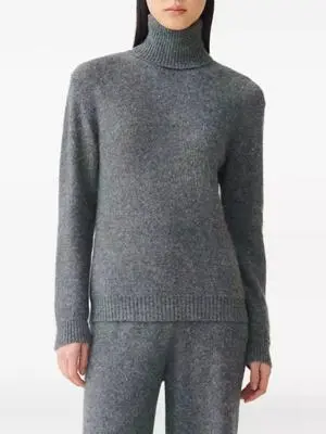 Fabiana Filippi Sequin-embellished Roll-neck Sweater