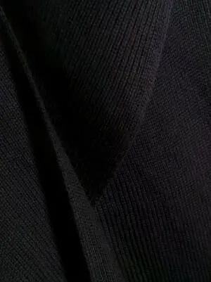 Armani Exchange Logo Intarsia-knit Scarf
