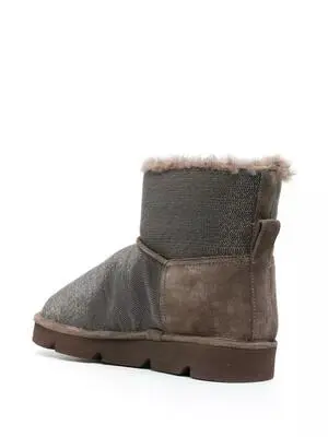 Brunello Cucinelli Ankle Leather Boots
