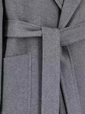 Tagliatore Charlize Belted Single-breasted Coat