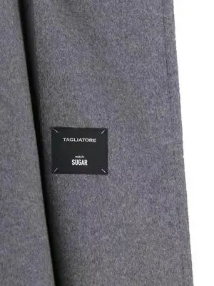 Tagliatore Charlize Belted Single-breasted Coat - Grey