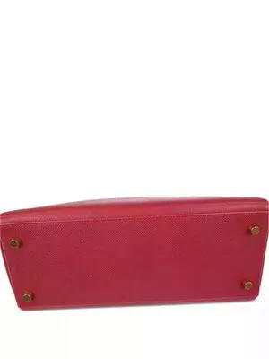 Hermès 1997 28 Kelly Retourne Tote Bag - Red