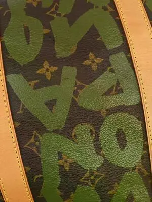 LOUIS VUITTON 50 Keepall Monogram Graffiti Duffle Bag
