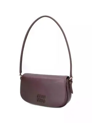 Miu Miu Leather Pouch - Brown
