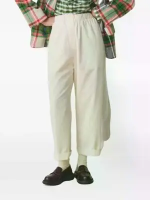 MII Kika Corduroy Trousers - White