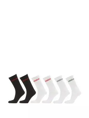 Hugo 6-pack Socks - White
