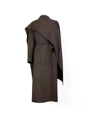 Max Mara Scarf-detail Belted Coat