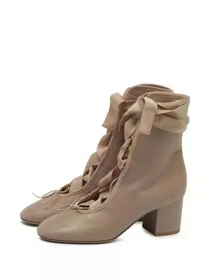 Valentino Garavani Bow-detail Ankle Boots