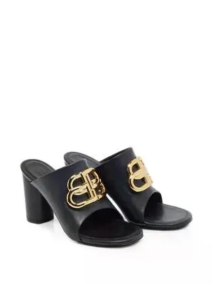 Balenciaga Oval Bb Heeled Sandals