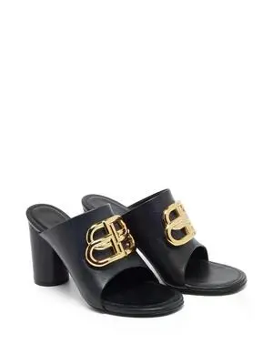Balenciaga Oval Bb Heeled Sandals