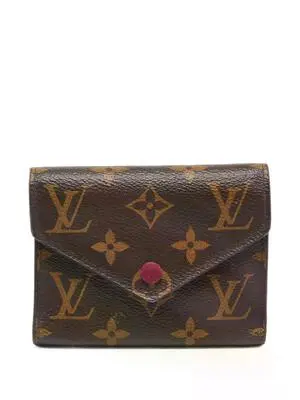 LOUIS VUITTON 2018 Victorine Monogram Wallet - Brown