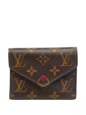 LOUIS VUITTON 2018 Victorine Monogram Wallet - Brown