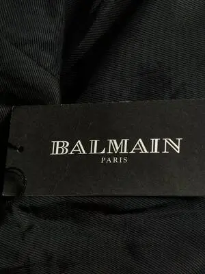 Balmain Lurex Horizontal-stripe Vest