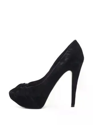 GINA Claire Ruched Heeled Pumps