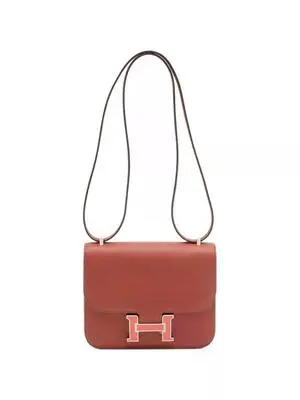 Hermès 2023 Constance 18 Mini Leather Shoulder Bag