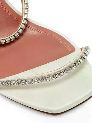 Amina Muaddi Gilda Crystal-embellished Sandals