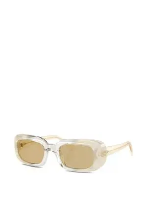 Miu Miu Rectangle-frame Sunglasses - Neutrals