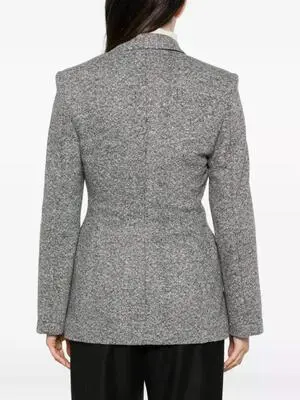 Emporio Armani Double-breasted Tweed Jacket