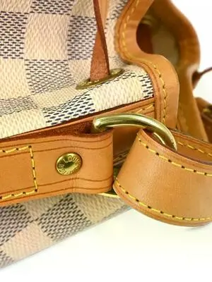 LOUIS VUITTON Damier Azur Noe Bb Bucket Bag
