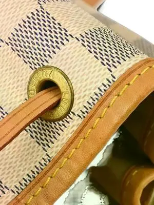 LOUIS VUITTON Damier Azur Noe Bb Bucket Bag