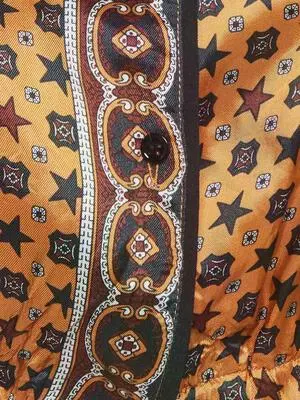 Sandro Patterned Cropped Shirt