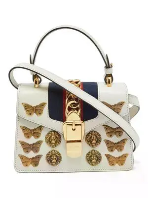 GUCCI Mini Animalier Sylvie Satchel Bag