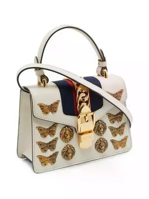 Gucci Mini Animalier Sylvie Satchel Bag