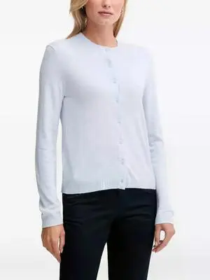 BENETTON Round-neck Cardigan - Blue